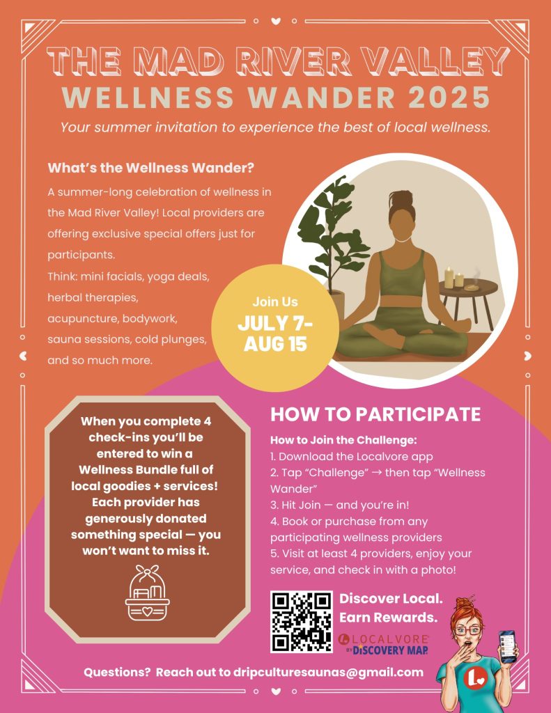 Wellness Wander 2025 - Mad River Valley Chamber of Commerce